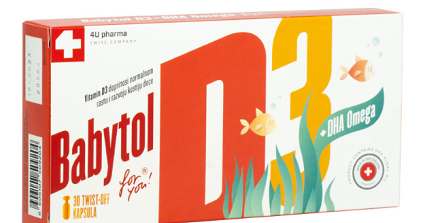 Babytol D3+Dha Omega Twist-Off Kapsule A30 | Online Apoteka Laurus