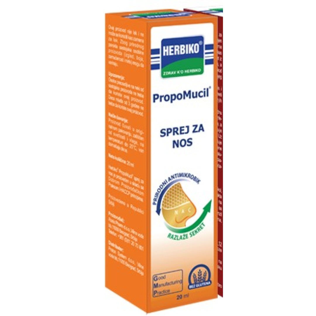 Herbiko Propomucil Sprej Za Nos 20Ml | Online Apoteka Laurus