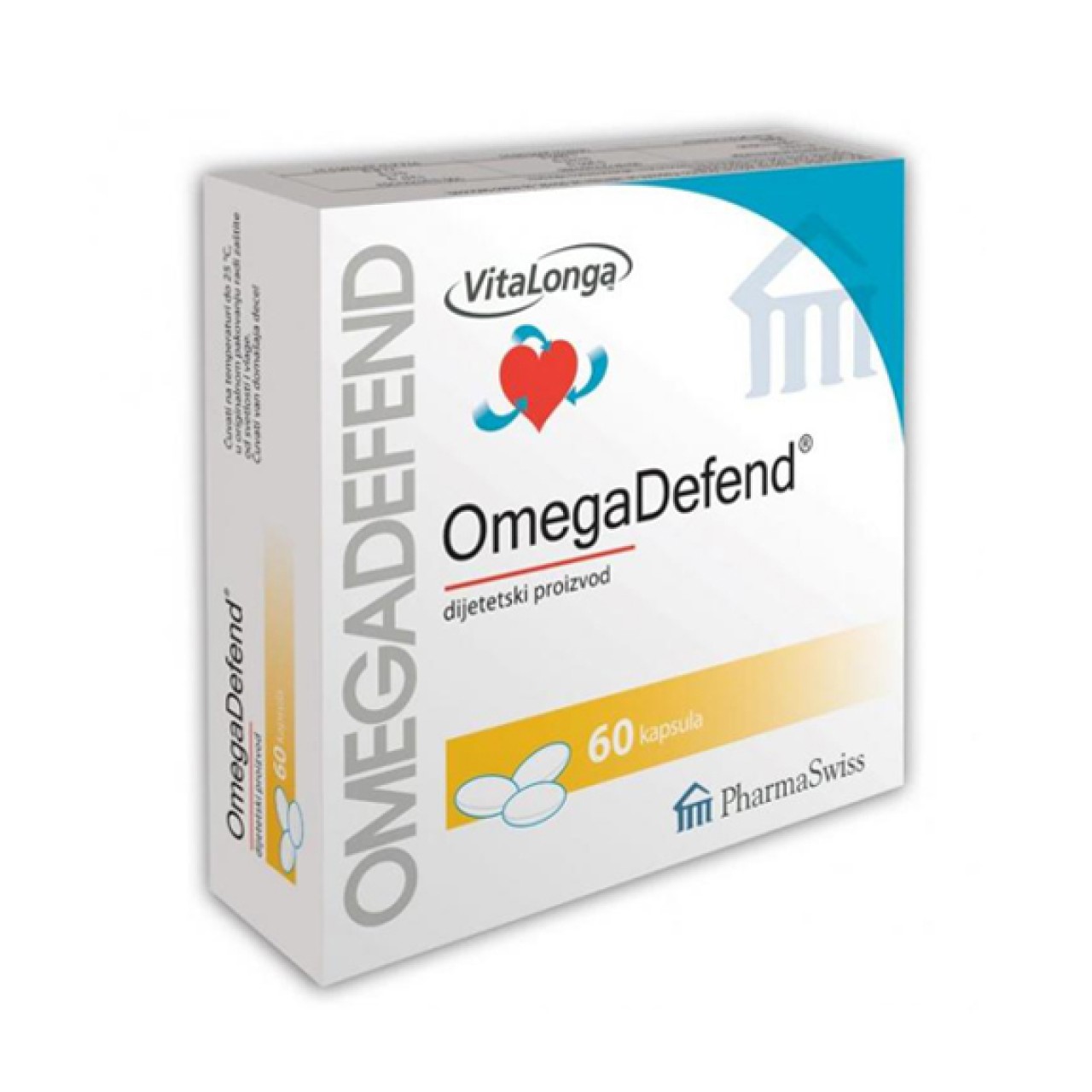 Omega Defend Soft Gel Kapsule A60 | Online Apoteka Laurus