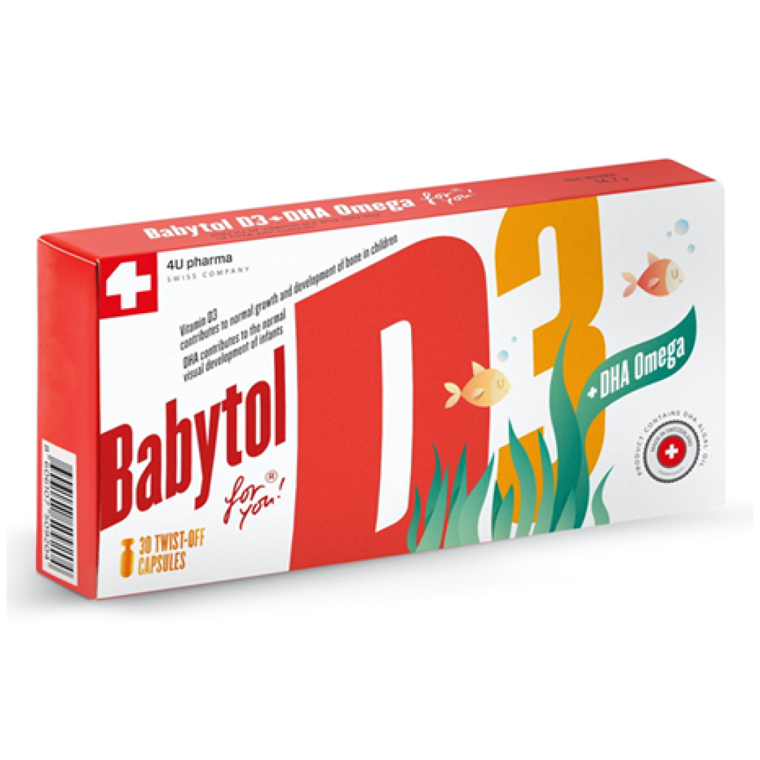 Babytol D3+Dha Omega Twist-Off Kapsule A30 | Online Apoteka Laurus
