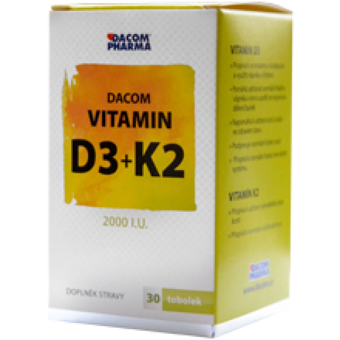 Vitamin D3+K2 Caps.30X2000I.u. | Online Apoteka Laurus