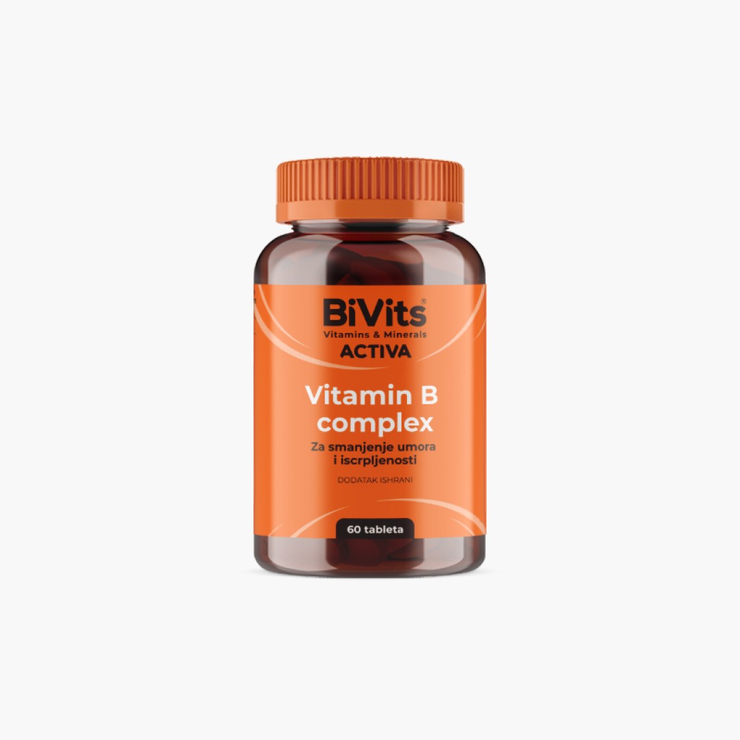 Bivits Act Vitamin B Complex Tbl A60 | Online Apoteka Laurus