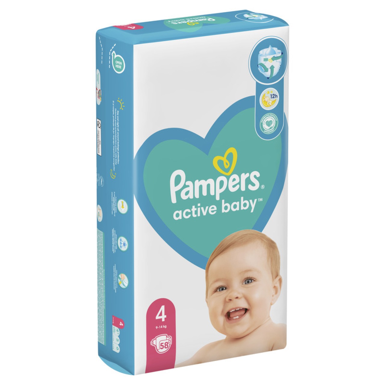 Pampers Pelene Active Baby 4 (58 Komada) | Online Apoteka Laurus
