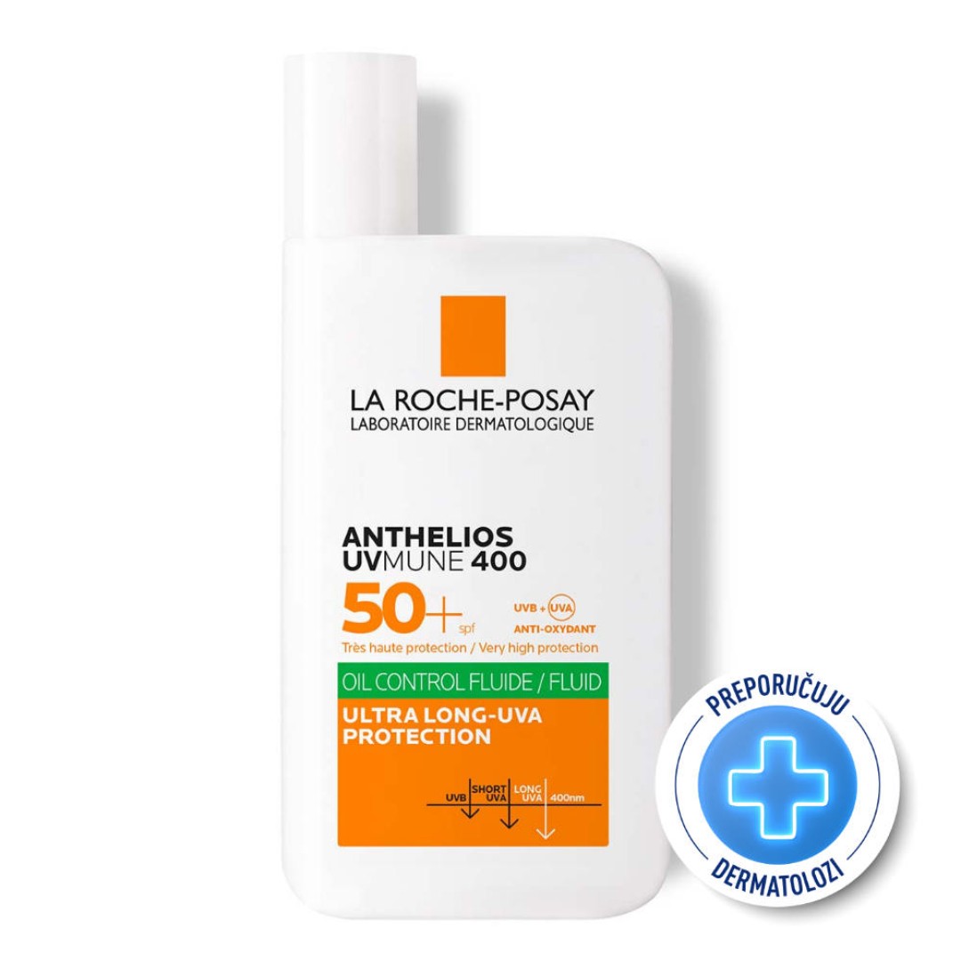 La Roche-Posay Anthelios Uvmune 400 Oil Control Fluid Spf50+ 50Ml ...