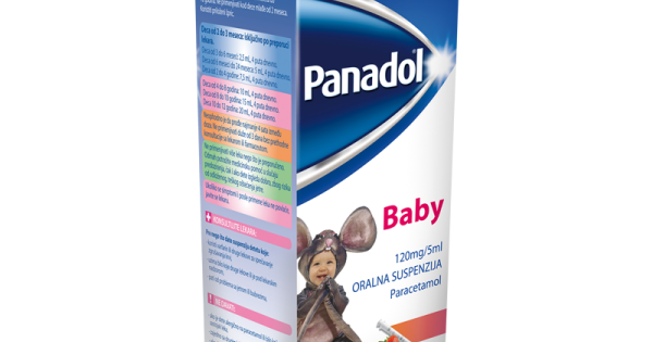 Panadol Baby Oralna Suspenzija 120Mg/5Ml 100Ml | Online Apoteka Laurus