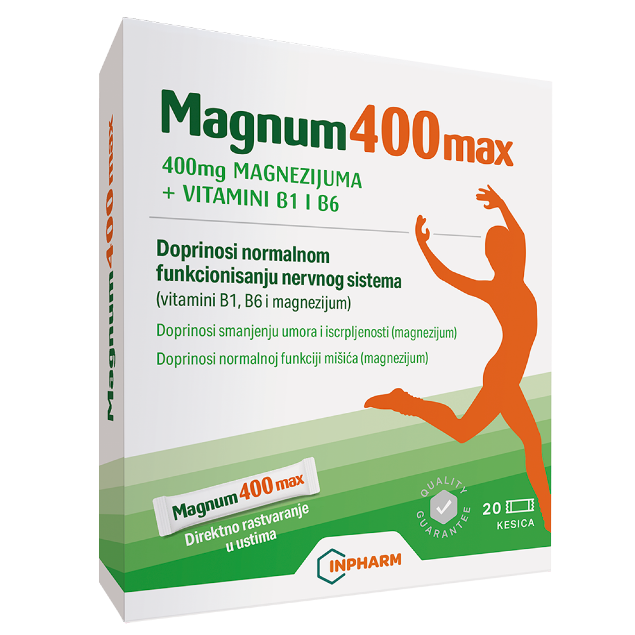 Magnezijum 375 Plus B6 Kapsule A30 | Online Apoteka Laurus