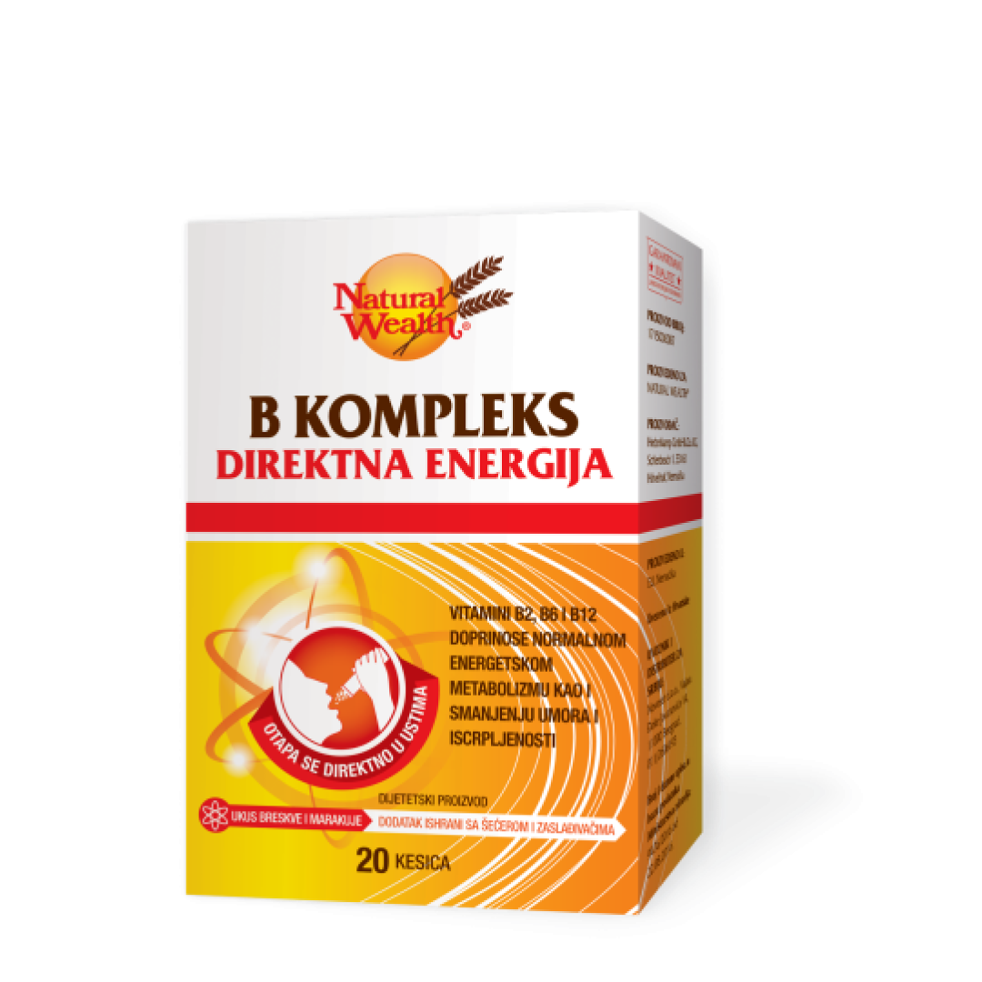 Natural Wealth B Kompleks Direkt Granule A20 | Online Apoteka Laurus