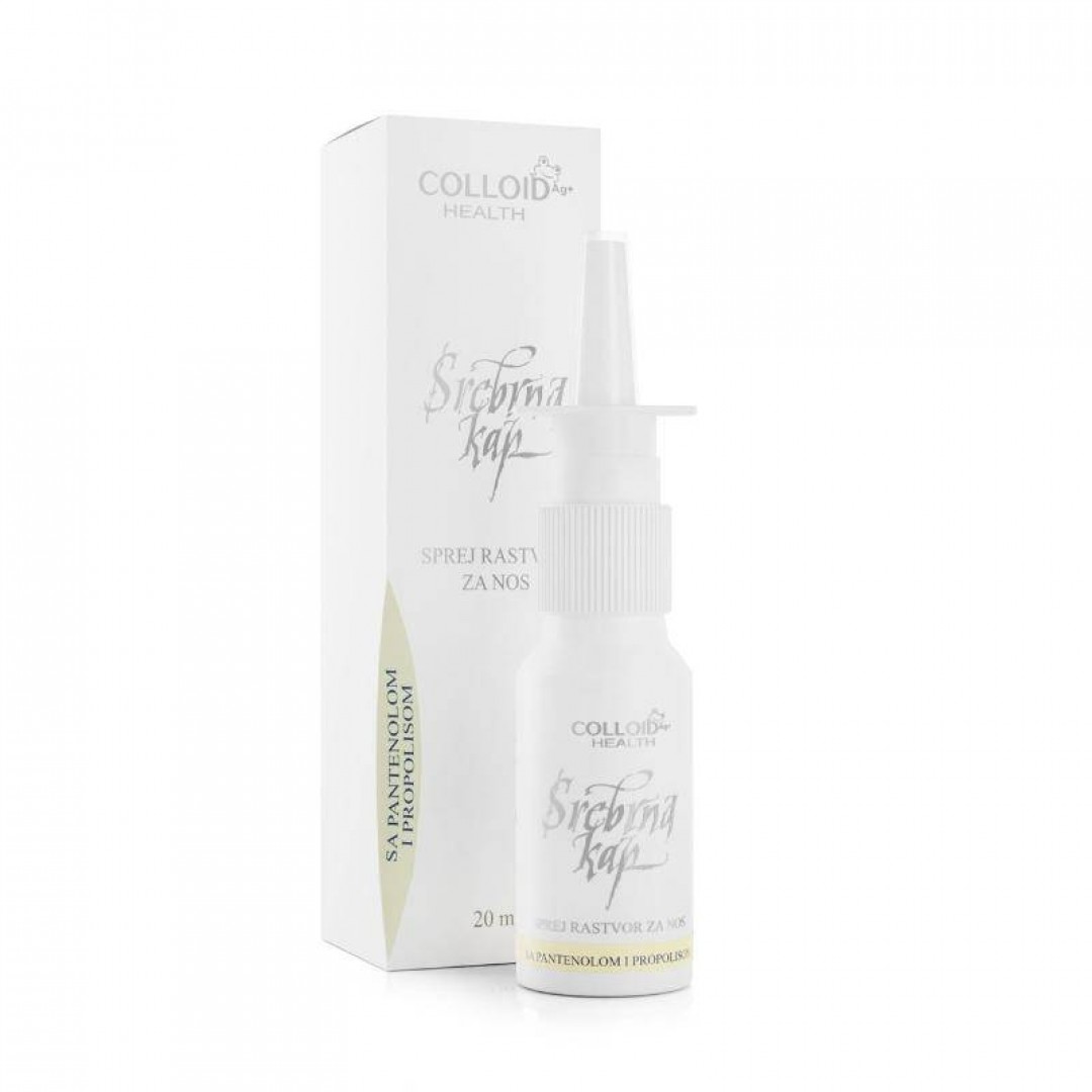 Srebrna Kap Sprej Za Nos Pantenol/Propolis 20Ml | Online Apoteka Laurus