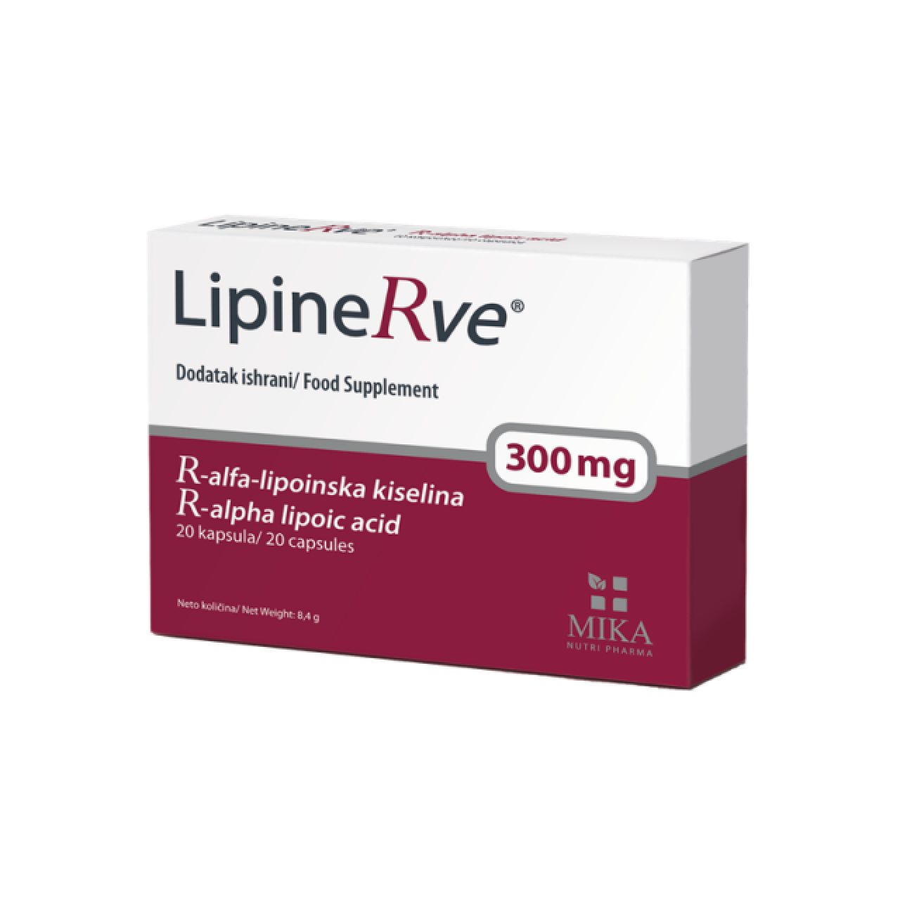 Lipinerve Kapsule 20X300Mg | Online Apoteka Laurus