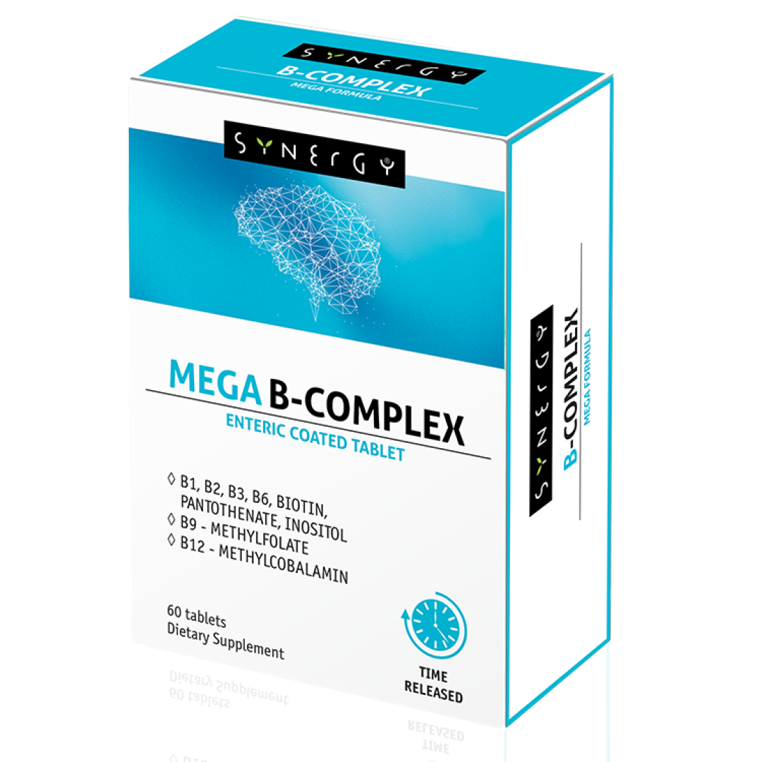 Synergy Mega B-Complex Tbl A60 | Online Apoteka Laurus