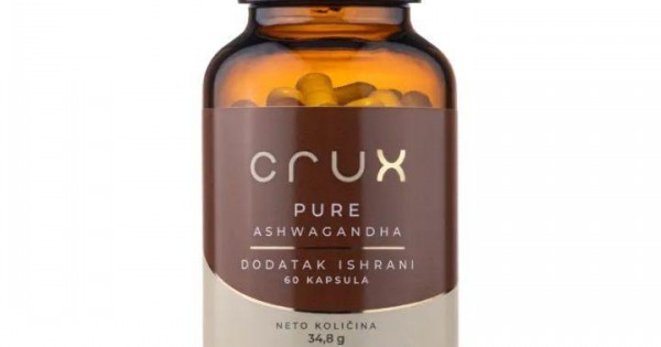 Crux Pure Ašvaganda Kapsule A 60 | Online Apoteka Laurus